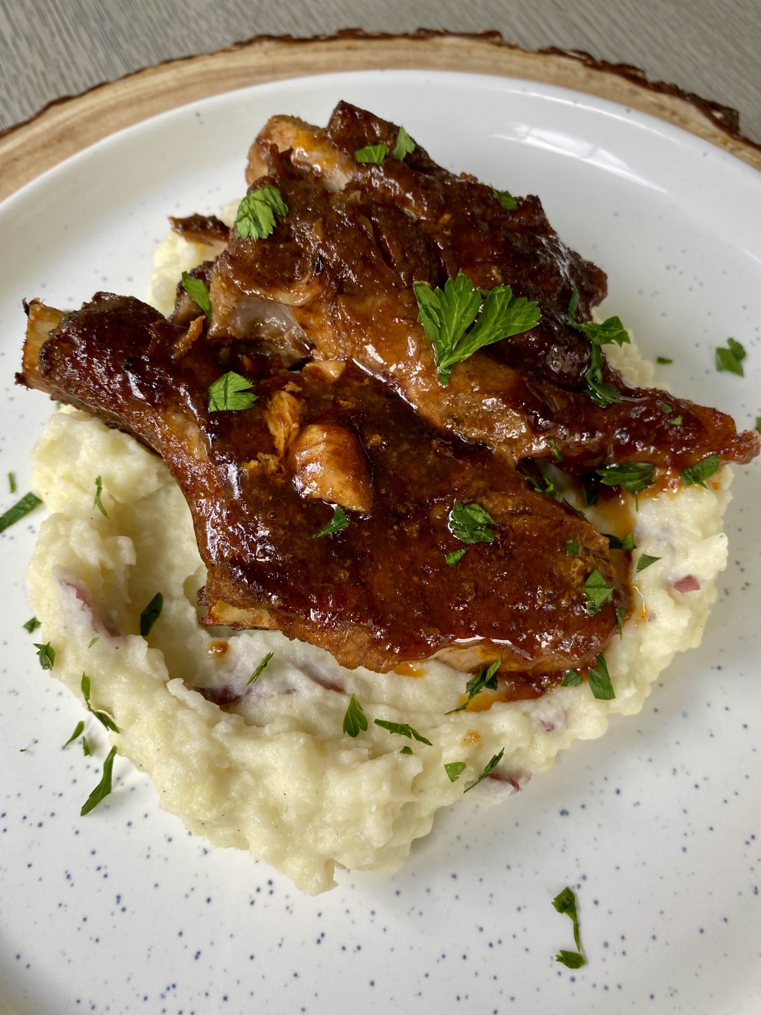 Bourbon BBQ Glazed Ribs - Asili Glam