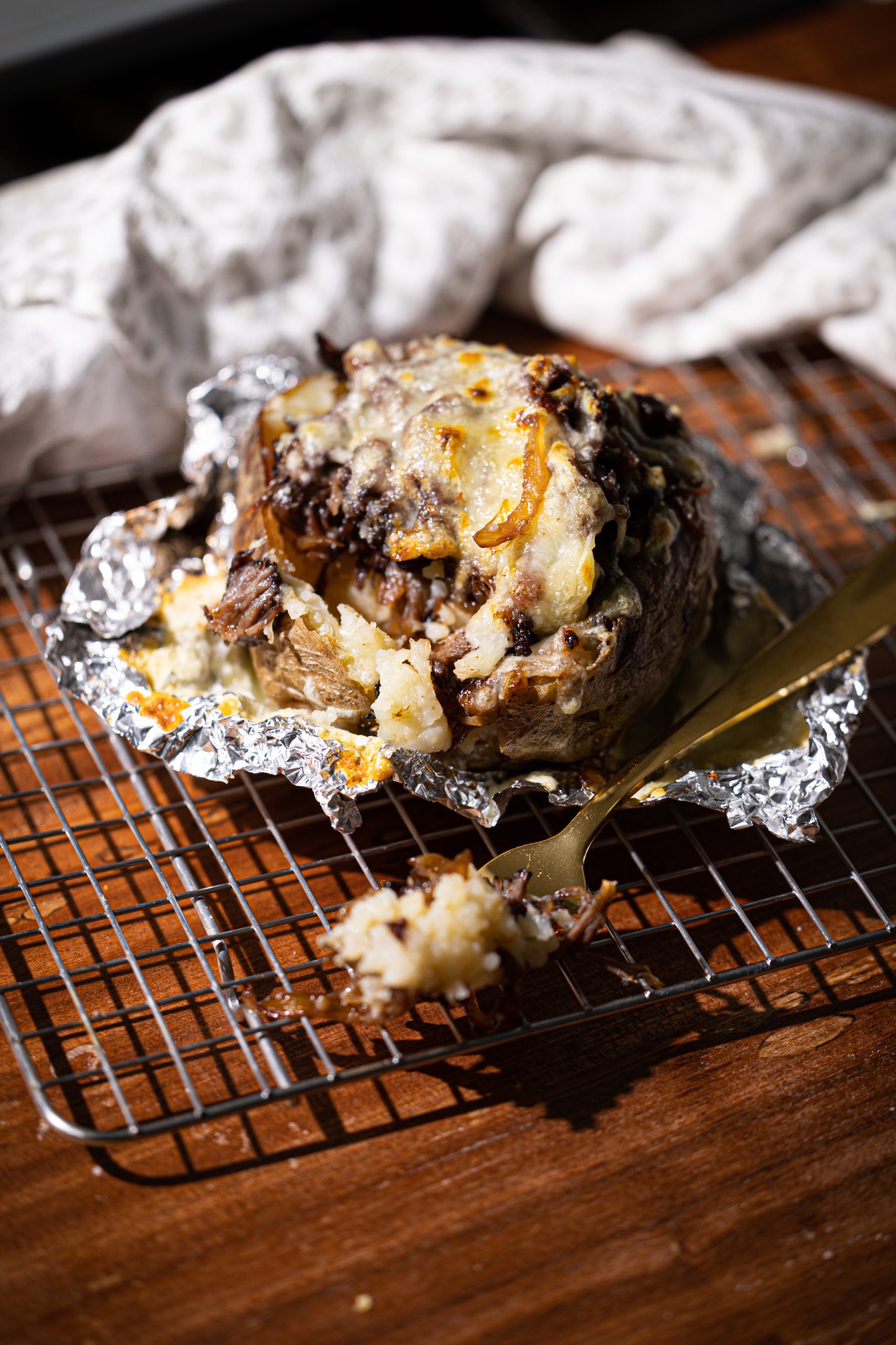 Loaded Short Rib Baked Potato - Asili Glam