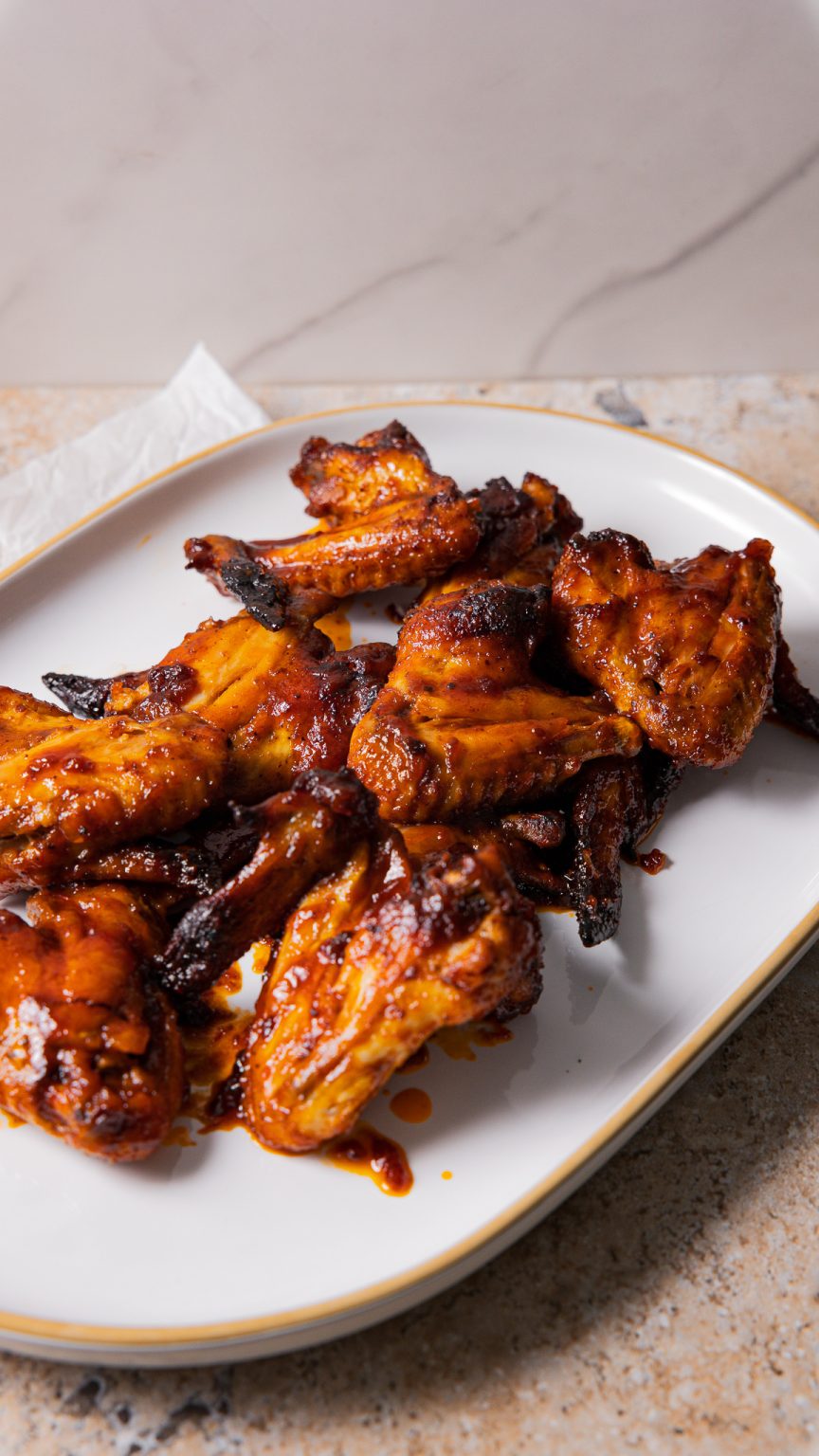 Hot Honey Sweet Chili BBQ Wings - Asili Glam