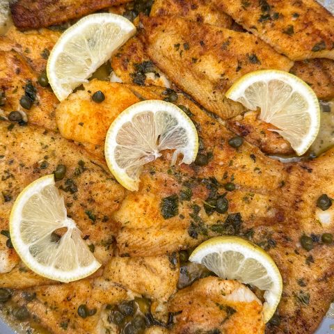 Easy Fish Piccata - Asili Glam