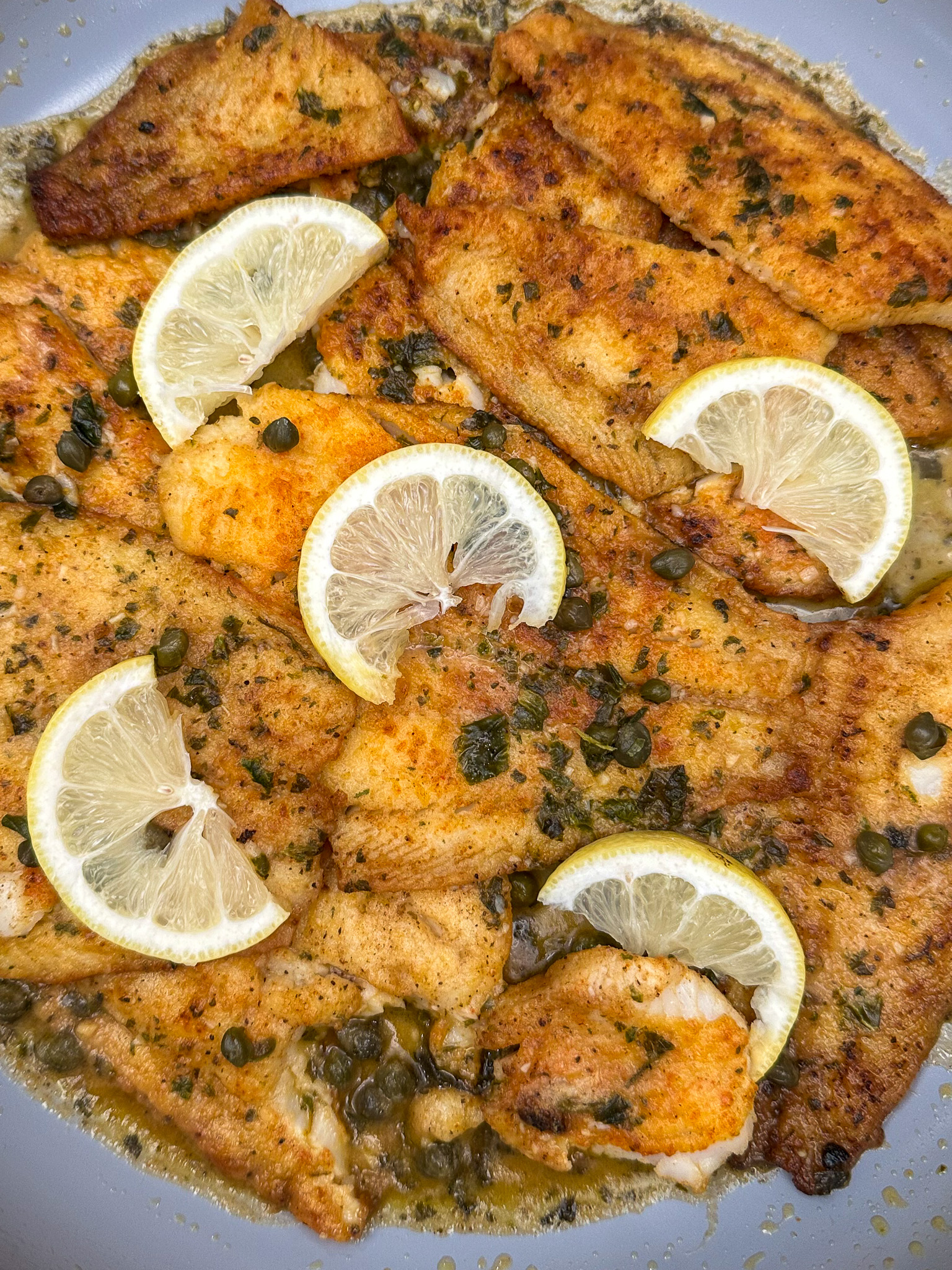 Easy Fish Piccata - Asili Glam