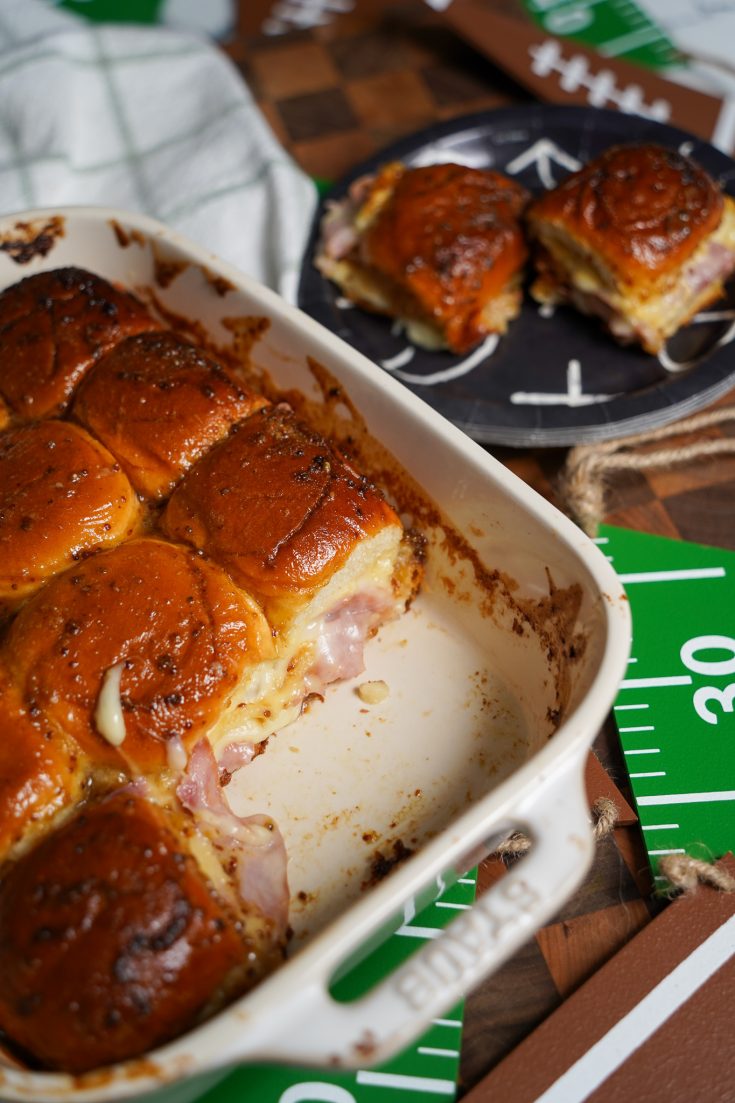 Funeral Sandwiches (Ham and Cheese Hawaiian Roll Sliders) - Asili Glam